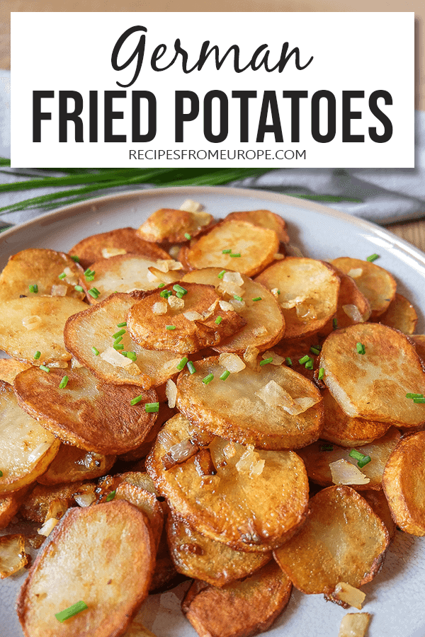 German Fried Potatoes (Bratkartoffeln) - Recipes From Europe