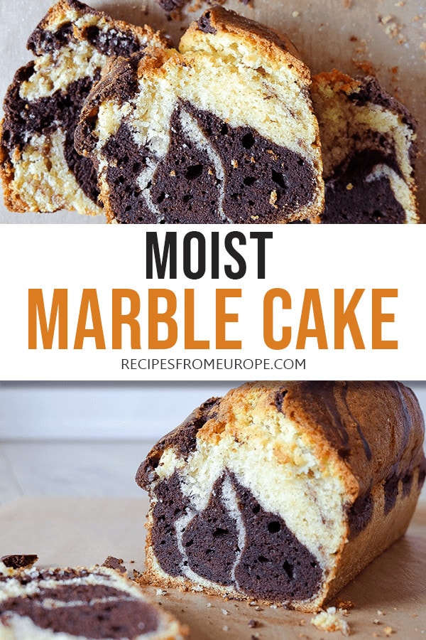 Marble Cake Recipe (Classic German Marmorkuchen)