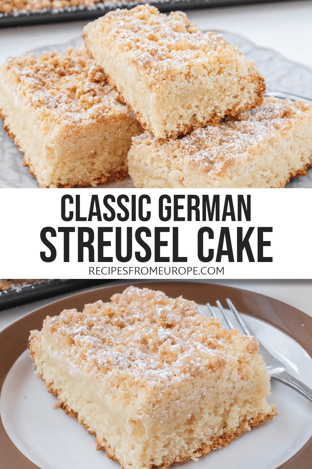 Streuselkuchen (Classic German Crumb Cake) - Recipes From Europe