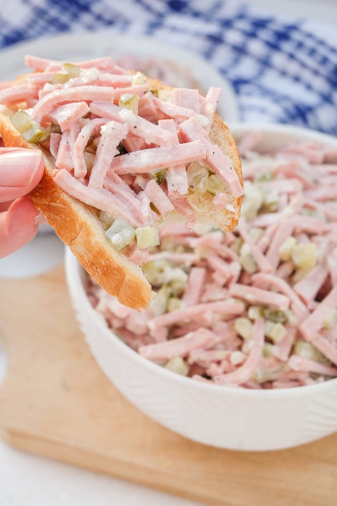 Fleischsalat (German Meat Salad) - Recipes From Europe