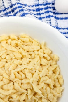Homemade German Spaetzle Recipe - Recipes From Europe