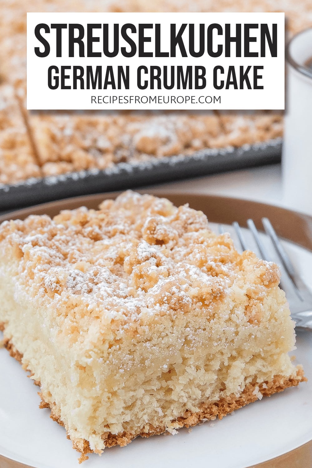 Streuselkuchen (Classic German Crumb Cake) - Recipes From Europe