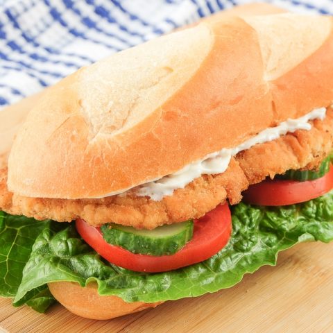 German Schnitzel Sandwich (Schnitzelbrötchen) - Recipes From Europe