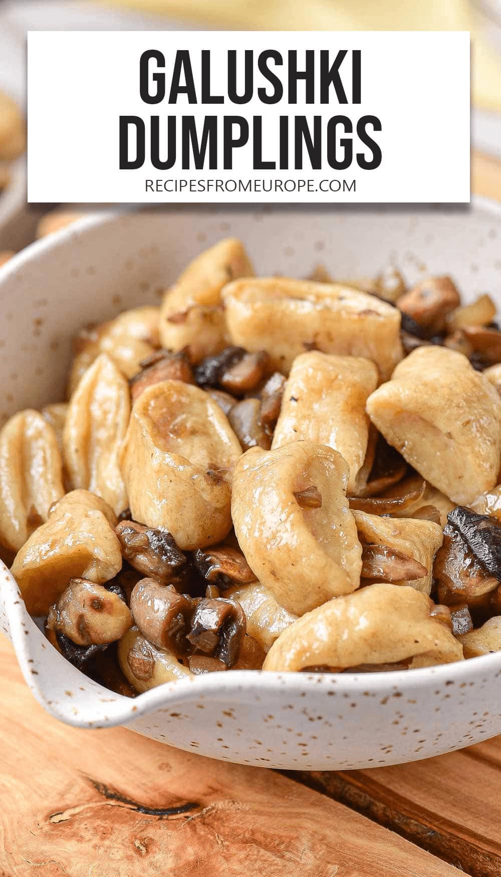 Galushki (Ukrainian Dumplings) - Recipes From Europe