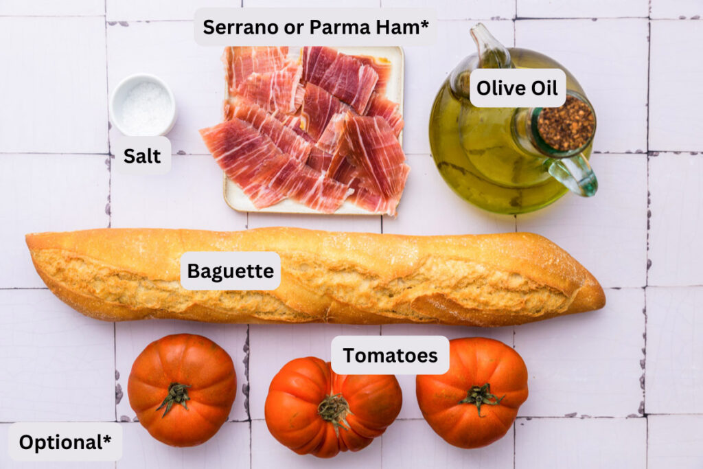 Pan Con Tomate (Spanish Tomato Bread) - Recipes From Europe