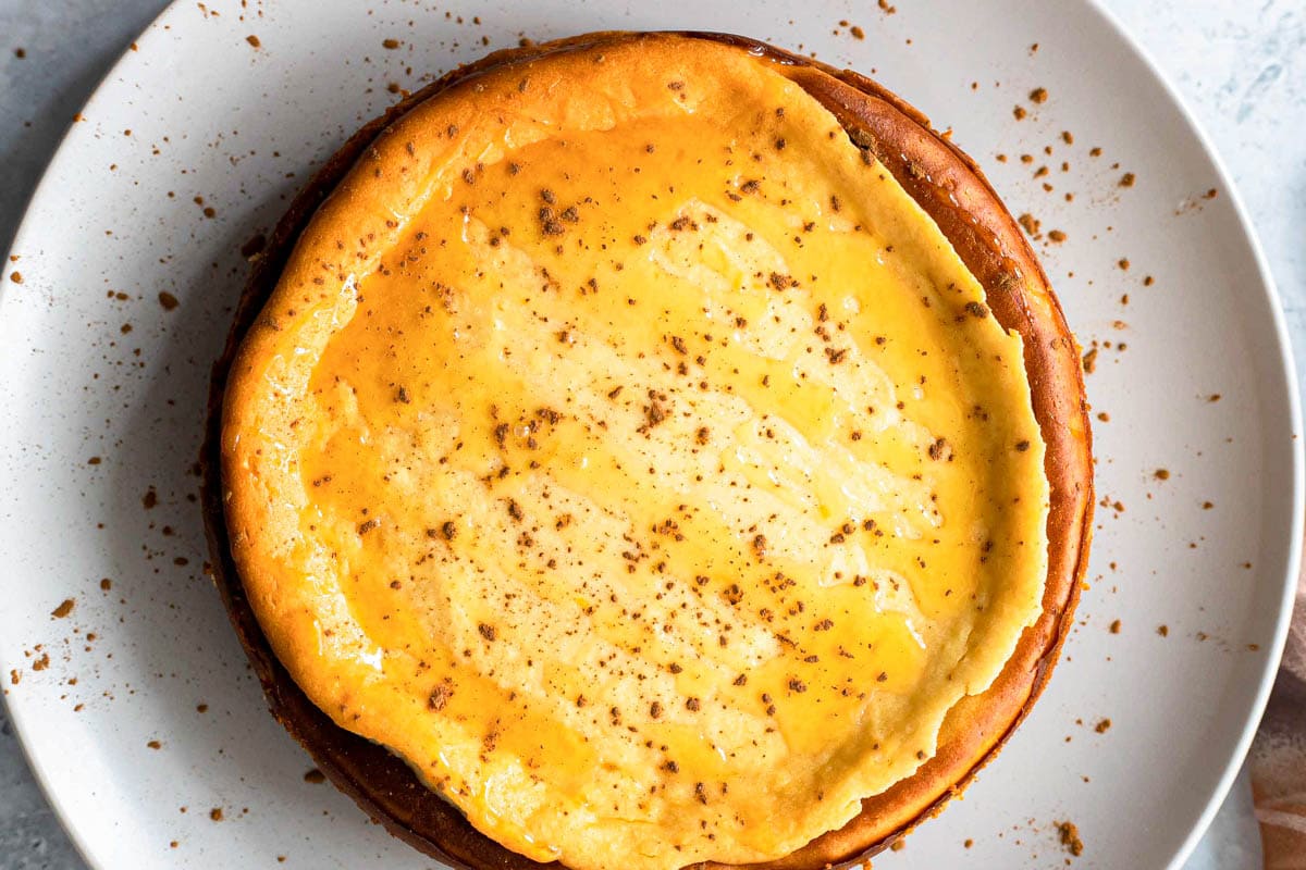 Melopita (Greek Honey Cheesecake) - Recipes From Europe