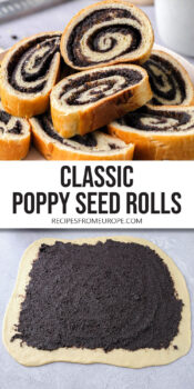 Poppy Seed Roll - Recipes From Europe
