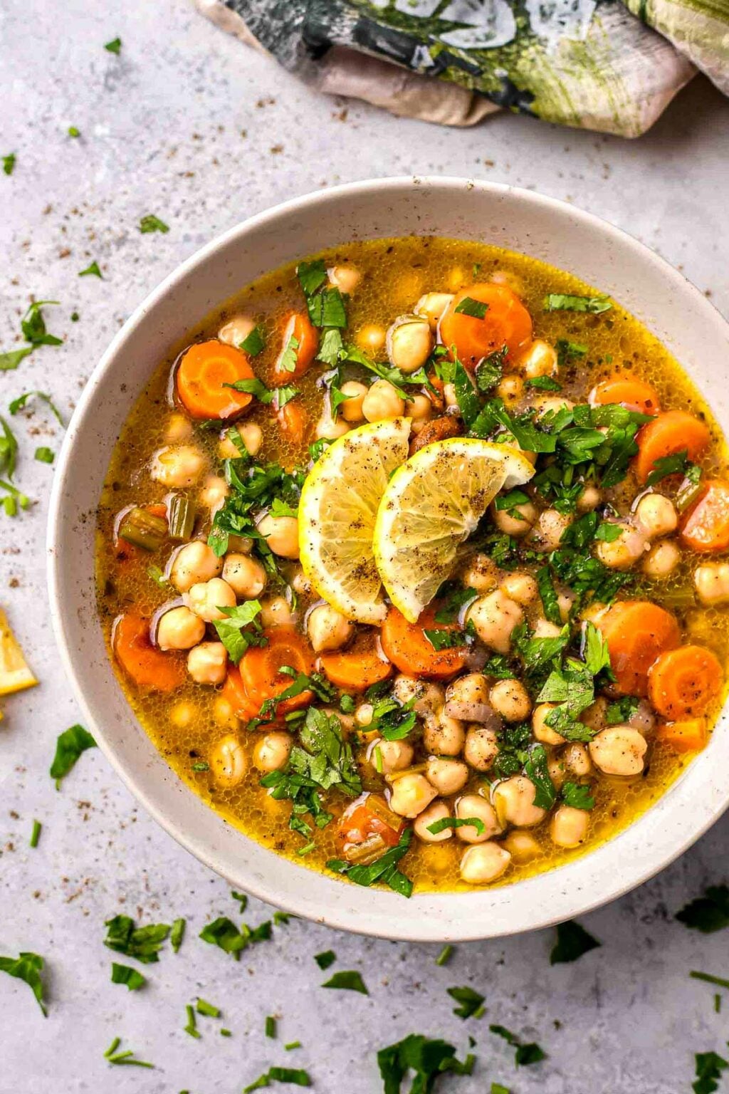 Greek Chickpea Soup - Recipes From Europe