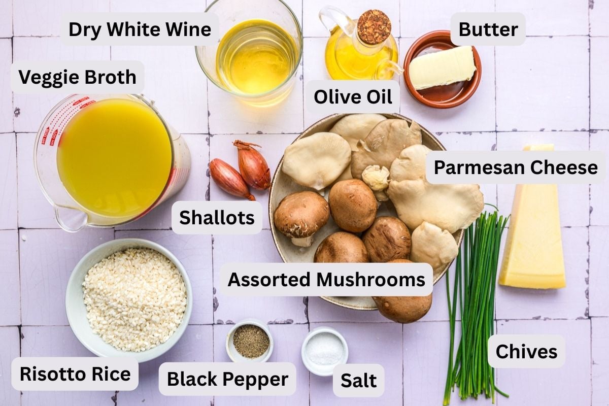 Mushroom Risotto (Risotto ai Funghi) - Recipes From Europe